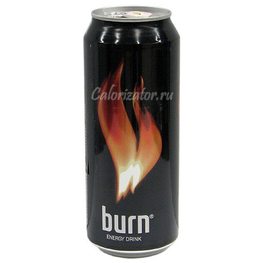 Энергетический напиток Burn - калорийность, полезные свойства, польза и ...
