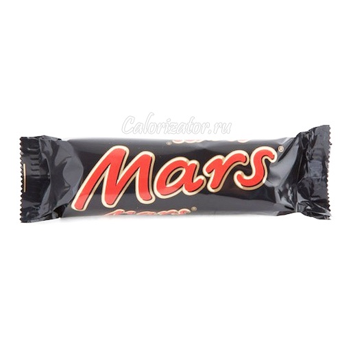 Шоколад Mars - калорийность, полезные свойства, польза и вред, описание ...